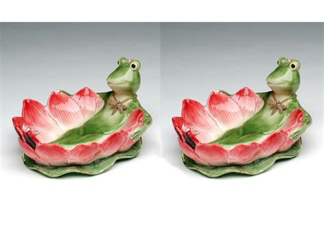 Frogalina Porcelain Dish Set Of 2 Appletree Design