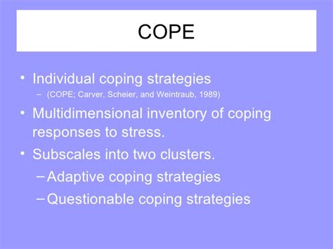 Coping Strategies Questionnaire Revised Domdino