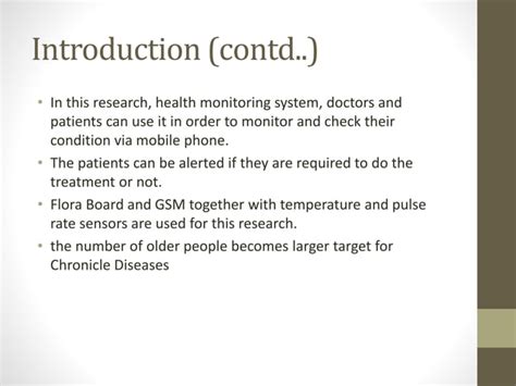 Smart Health Monitoring System Pptx