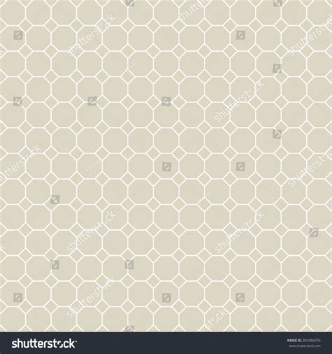 Octagon Grid Designvector Seamless Pattern Stock Vector Royalty Free