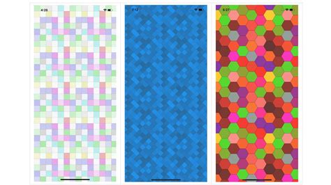 Geometric Patterns For Flutter Using Custompainter