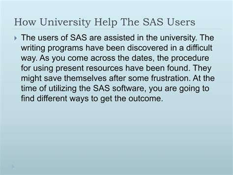 Important Sas Tips And Tricks For A Grade Ppt