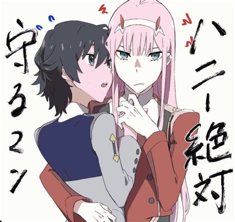 Hiro X Zero Two Darling In The Franxx Anime Zero Two