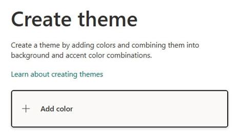 Add Custom Themes In Sharepoint
