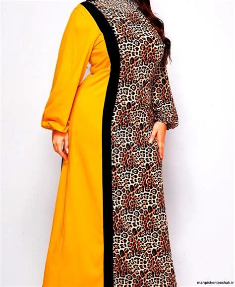 مدل پیراهن ریون ماکسی