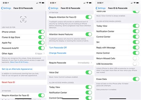Where Is Face ID In Settings