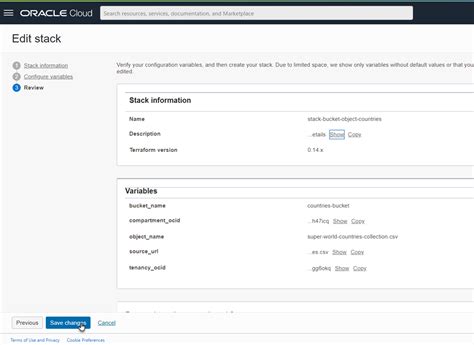 Create Terraform Stack And Apply It To Provision Resources On Oracle