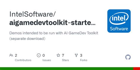 Github Intelsoftwareaigamedevtoolkit Starter Demos Demos Intended
