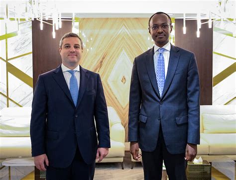 Ambassador Igor Marara Meets Gwc Deputy Ceo Mr Mathew Kearns