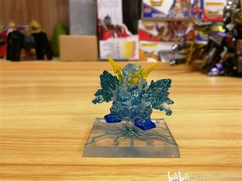 高达扭蛋重涂分享 结晶独角兽 哔哩哔哩