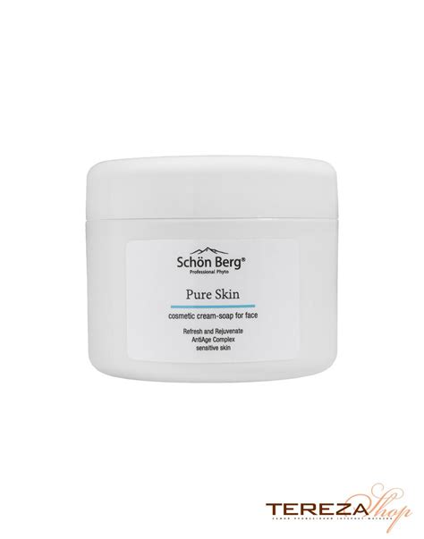 PURE SKIN CREAM-SOAP FOR FACE 120ml SCHOEN BERG