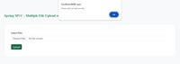 Spring MVC Multiple File Upload With Progress Bar In Ajax And JQuery