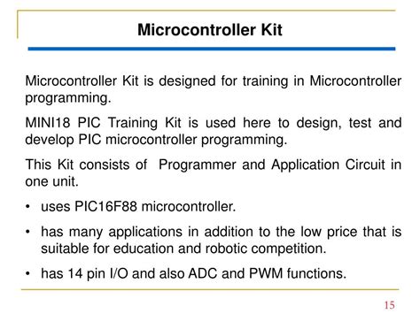 Ppt Simple Microcontroller Programming With Pic16f88 Powerpoint Presentation Id5477392