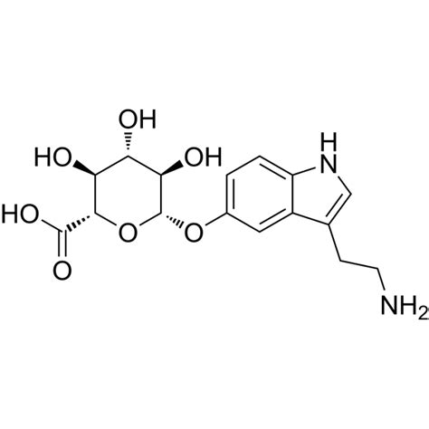 Serotonin Glucuronide Serotonin Glucuronidation Product Medchemexpress