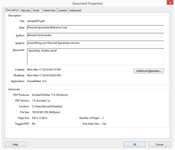 Tips And Tricks FrameMaker 12 Features Every Author Can Use