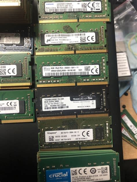 Оперативная память для ноутбуков Sodimm Ddr4 4 Gb 8 Gb 16 Gb 489 грн