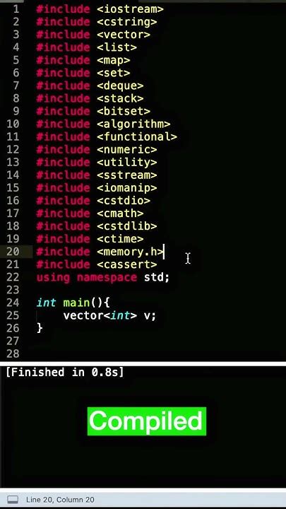 The Hidden Secrets Of The C Programming Header File Shorts Youtube