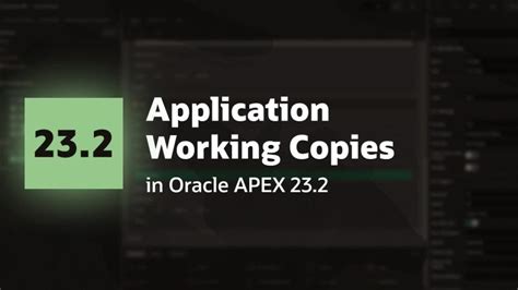 paulo augusto künzel on linkedin application working copies in oracle apex 23 2