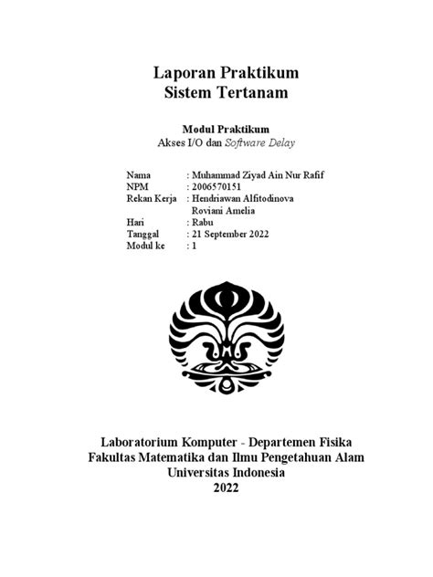 Io Of Microcontrollers In Assembly Bahasa Indonesia Pdf