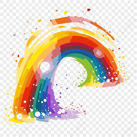 투명 배경 무지개 벡터 클립 아트 상표 만화 Png 일러스트 무료 다운로드 Lovepik