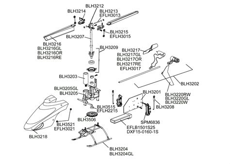 Exploded View Blade Msrx Chassis Astra