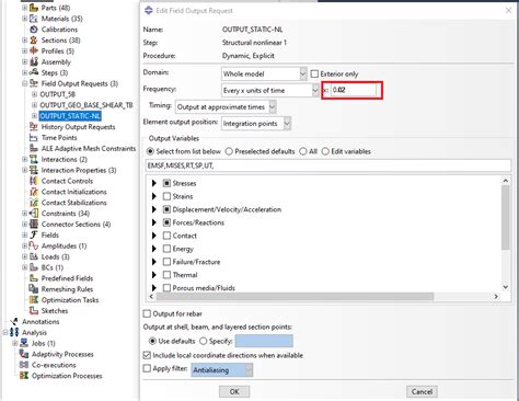 How To Modify Analysis In Abaqus — Viiapackage Version 72 3 Documentation