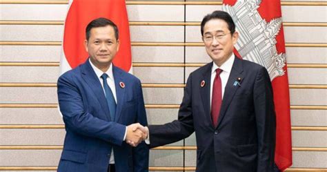 ជំនួបពិភាក្សាការងារទ្វេភាគីរវាង សម្តេចធិបតី ហ៊ុន ម៉ាណែត និង ឯកឧត្តមនាយករដ្ឋមន្ត្រីជប៉ុន