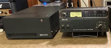 Icom Ic Kl Hf Linear Amplifier With Ic Klps Picclick Au