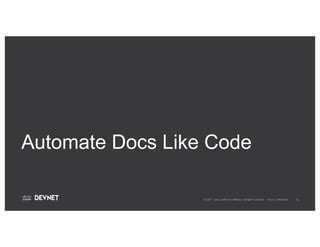 Docs Like Code PPT