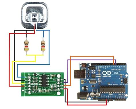 Interfacing The Hx711 With A 50kg Load Cell