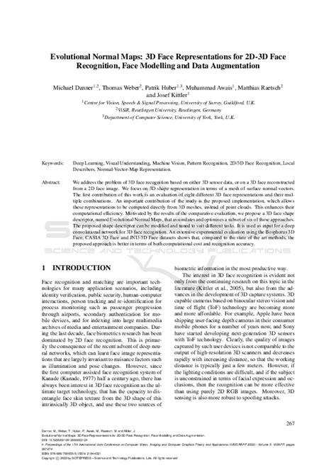Pdf Evolutional Normal Maps 3d Face Representations For 2d 3d Face