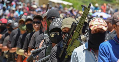 New Self Defense Militia Appears In Chiapas Mexico To Fight Organized Crime Reuters
