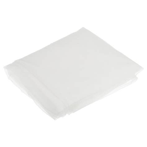 Uxcell 62 4inch Mesh Fabric Stretchy For Netting Bag Backpack Pocket White 3 28ft