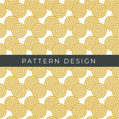 Circles Seamless Pattern Design 27791923 Vector Art At Vecteezy
