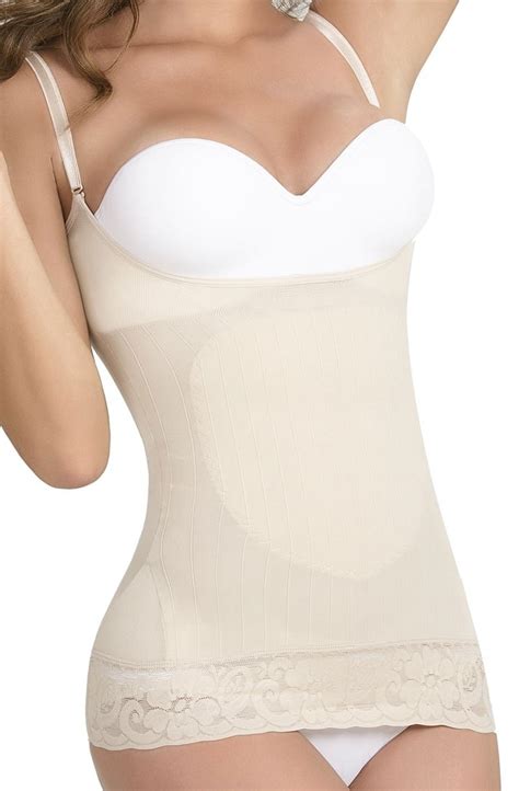 Girdle Shapewear Bodysuit Faja Colombiana Fresh And Light Braless Body