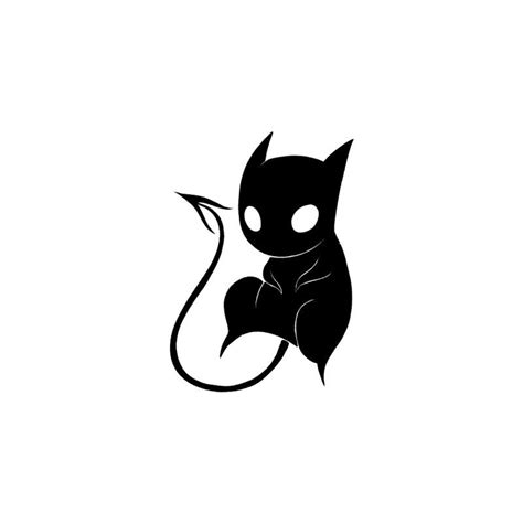 Devil Cat Drawing