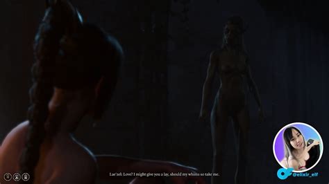 Baldur S Gate 3 Shadowheart And Lae Zel Sex Scene