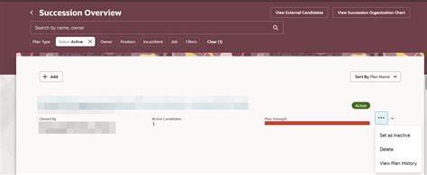 How To Add El Expression To Delete Button On Succession Plan Page