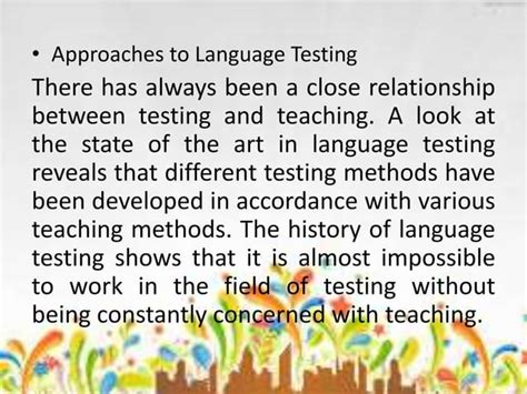 Language Testing Assessment Pptx