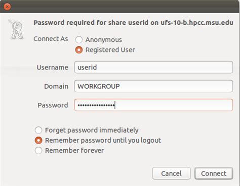 Mapping Drives Using Samba Msu Hpcc User Documentation