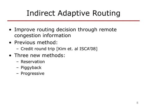 Ppt Indirect Adaptive Routing On Large Scale Interconnection Networks Powerpoint Presentation