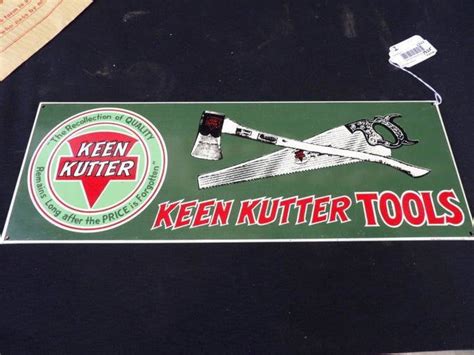 Sst Keen Kutter Tools Sign 1325 On Dec 28 2022 Atlee Raber