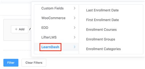 Advanced Filters Knowledge Base