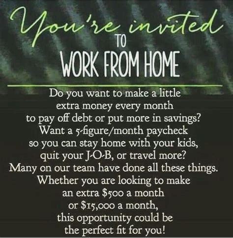 Message Me For More Information On How To Be Part Of My Team And Become A