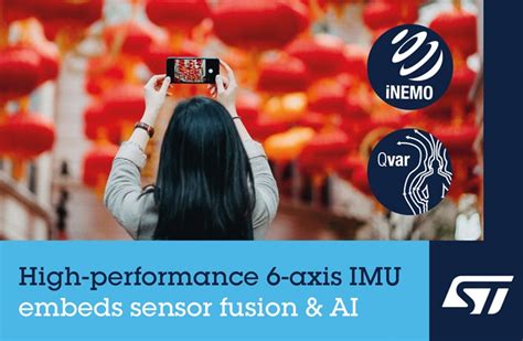 New Advanced Axis Inertial Measurement Unit With Embedded Sensor Fusion And AI