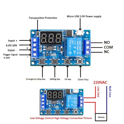 DC 6V To 30V 1 Channel Delay Power Relay Module With Adjustable Timing Cycle India S Largest