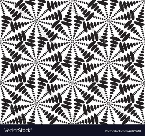Abstract Seamless Floral Pattern With Flowers Vector Image