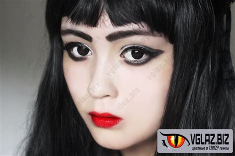 Линзы Черные Контактные Black Out - Купить Черные Контактные Линзы