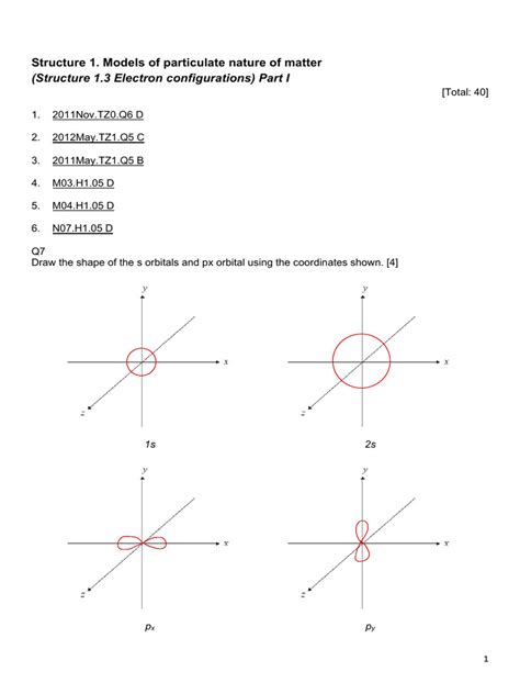 S133 135 Electron Configuration I Ms Final Pdf Electron Configuration Atomic Orbital
