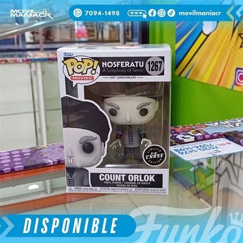 Funko Pop Nosferatu Count Orlok Chase 1267
